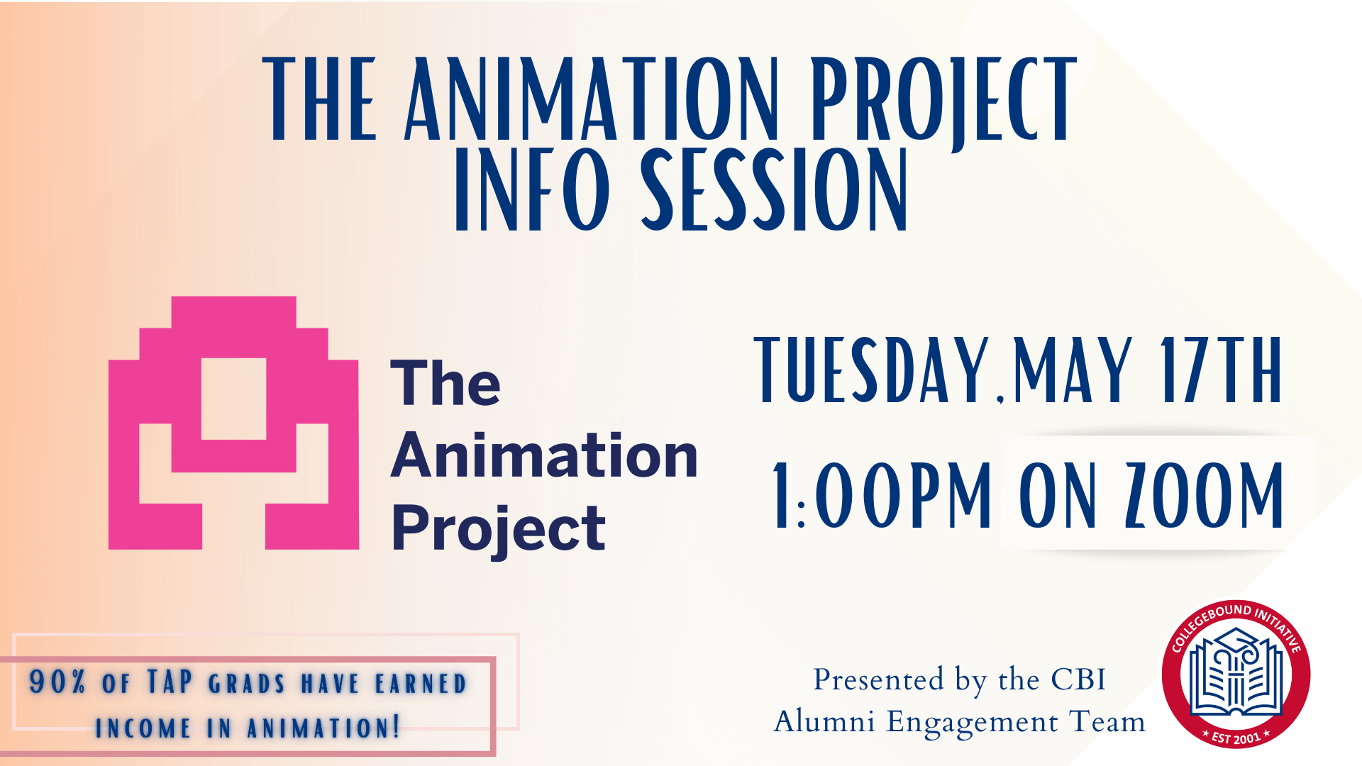 Alumni Info Session: The Animation Project