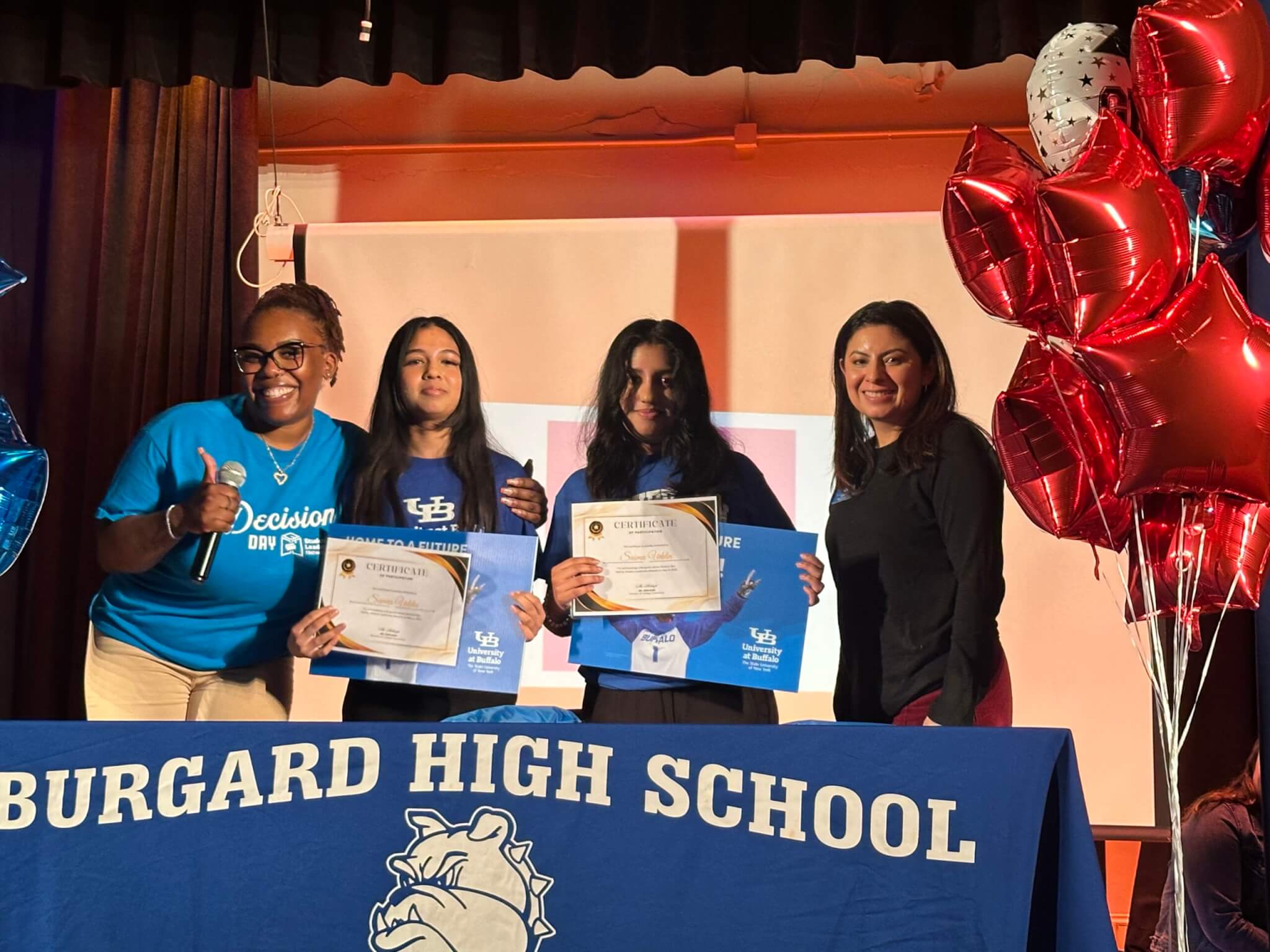 Burgard Hs Decision Day 2025 With Dcc Ashleigh Worthy